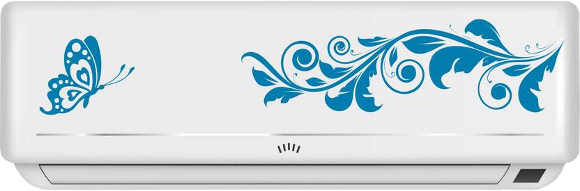 Pixel Print 45 cm AC Sticker Wall Sticker Split Ac Stickers Air ...