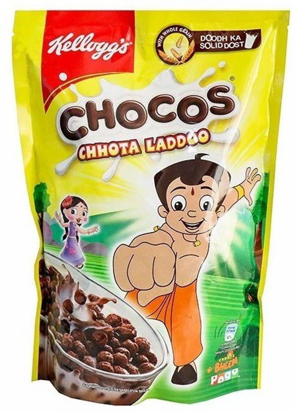 Kellogg's Chocos Chhota Laddoo 375 Gram Pouch Price in India - Buy ...