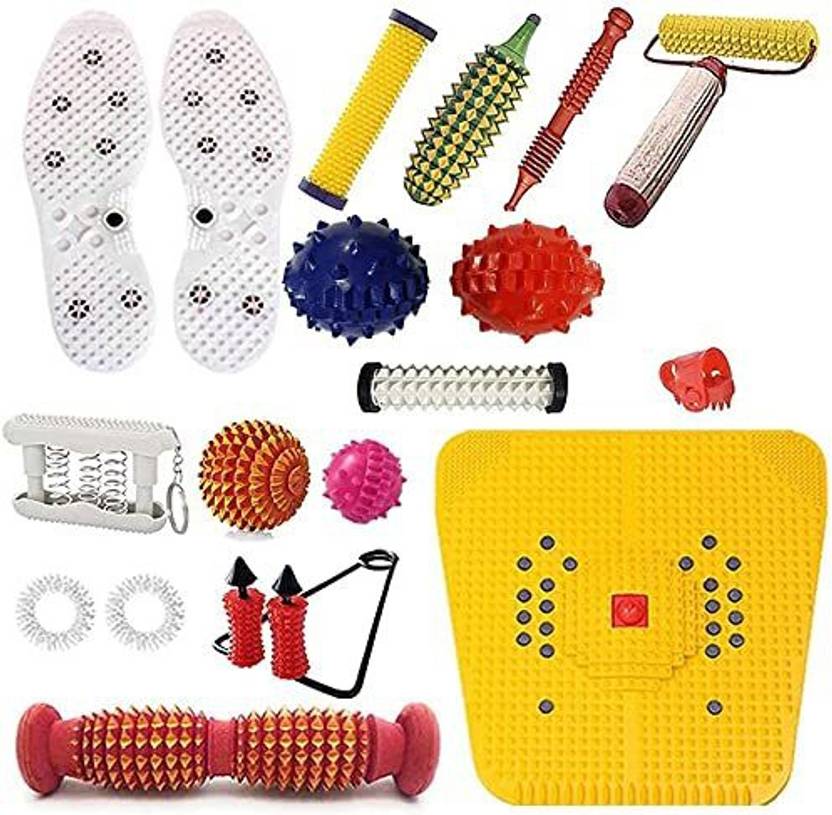 safedeal SDASMK00245 Acupressure Massager & Sujok Therapy Tools Combo ...