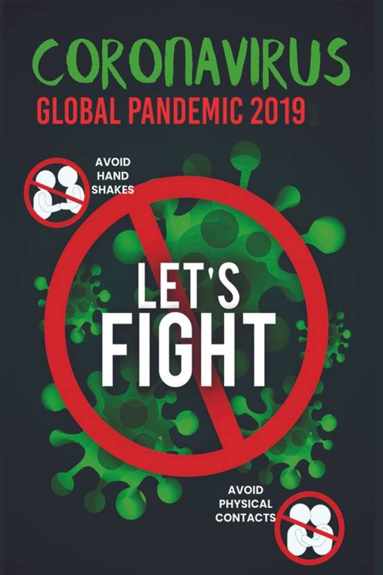 Coronavirus Poster|Global Pandemic|Poster For Public Places, Hospitals ...