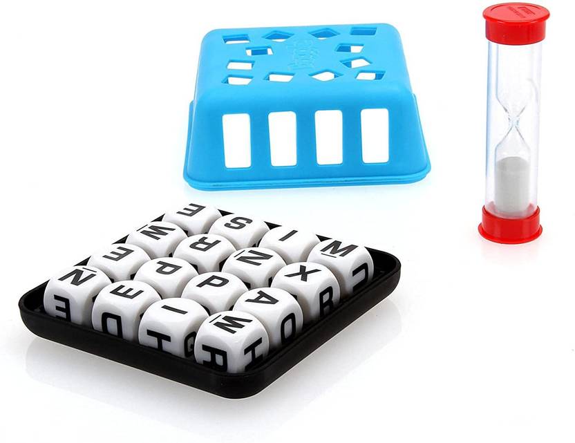 WONDER CREATURES Scrabble Boggle Game 1 Boggle Grid Base and lid, 16 ...