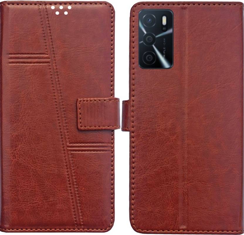 MAXSHAD Flip Cover for Oppo A16, Oppo A16 Flip Cover, Oppo A16 Wallet ...