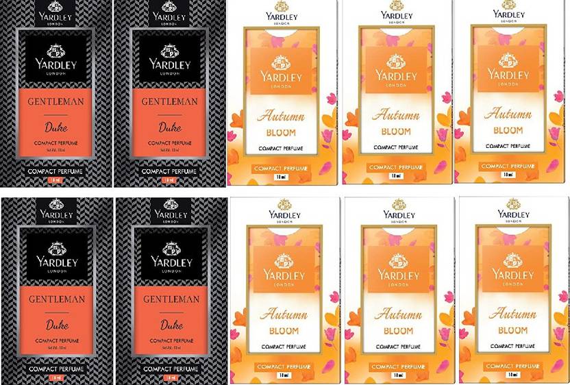 Buy Yardley London 6 AUTUMN BLOOM , 4 DUKE POCKET PERFUME Perfume - 180 ...