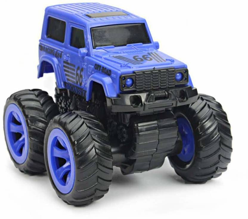 Enorme Mini Friction Powered Unbreakable Big Rubber Tires Pull Back Toy ...