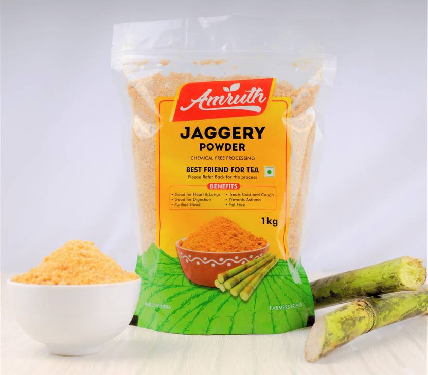 Amruth Jaggery Powder 1kg Powder Jaggery Price in India - Buy Amruth ...