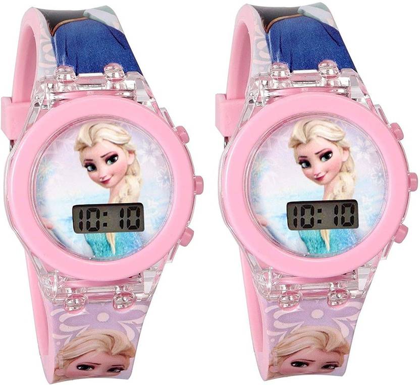 FATFISH (Pack of 2)Kids Girls Watch Combo | Kids Digital Watches for ...