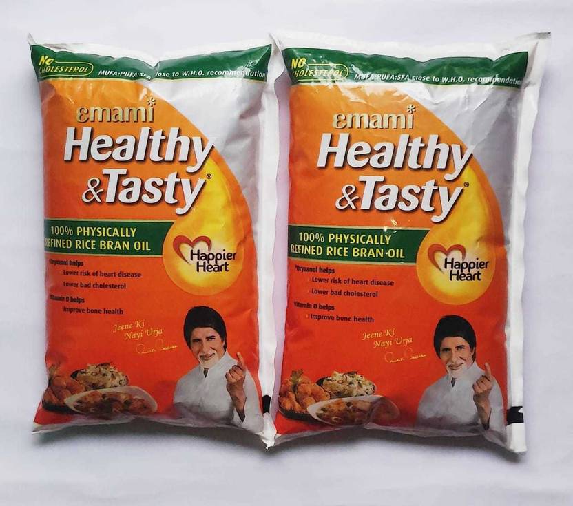 EMAMI rice bran oil Rice Bran Oil Pouch Price in India - Buy EMAMI rice ...