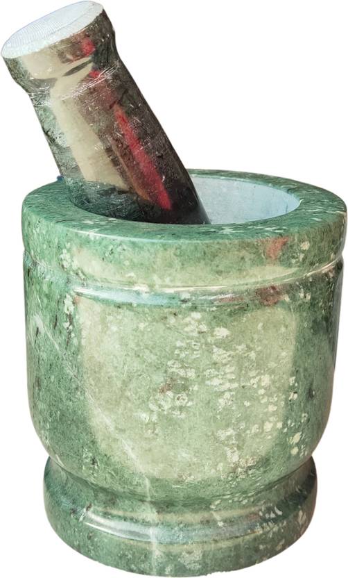 Parijata Imam Dasta Green Big Mable Mortar Pestle Set Big Okhli Marble ... Parijata Imam Dasta Green Big Mable Mortar Pestle Set Big Okhli Marble ...