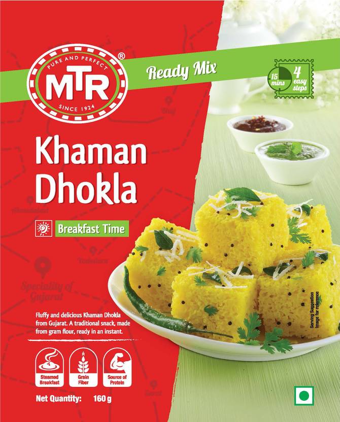 MTR Instant Khaman Dhokla Mix 160 g Price in India - Buy MTR Instant ...