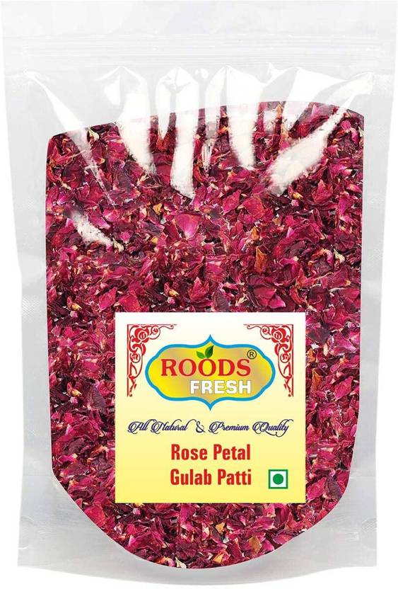 Roods Fresh Dry Rose Petals (Gulab Patti) gulab fool patti 200 G Price ...
