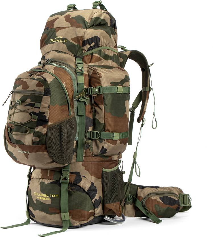 Tripole Colonel Pro Metal Frame Rucksack | Front Opening | Detachable ...