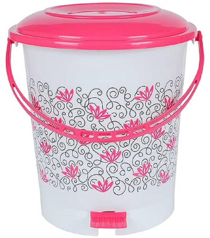 Easymart New Modern Lightweight Pedal Dustbin for Home and Office ( 12 ...