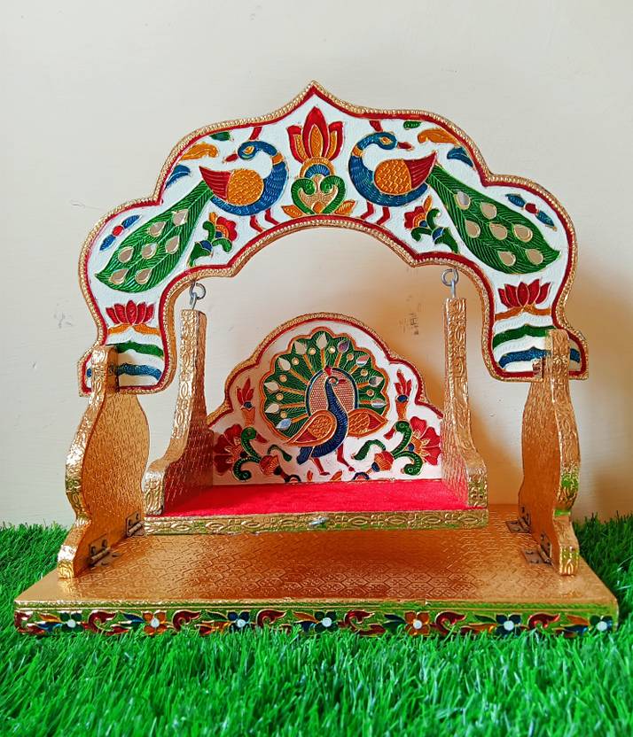 Pooja Art Gallery NO.1 & No.2 Laddu Gopal Ji Jhula Price in India - Buy ...