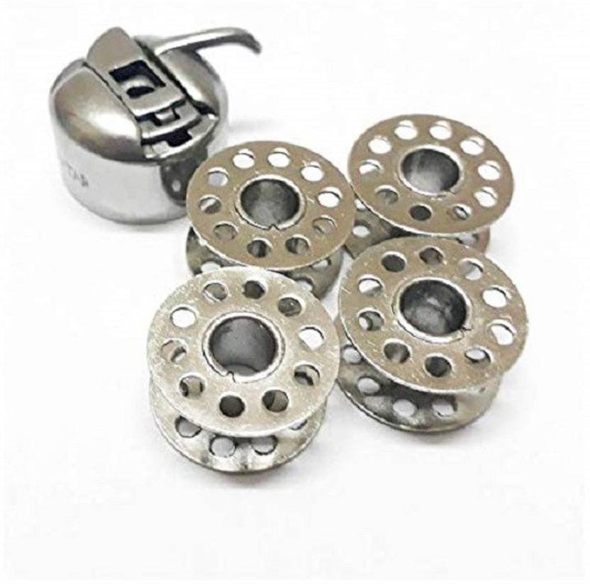 ZENITH Metal Bobbins and Bobbin case Outer Compatible with All Domestic ...