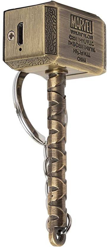 Explorer ™ Golden Power Full Thor Hammer USB Rechargeable Lighter ...