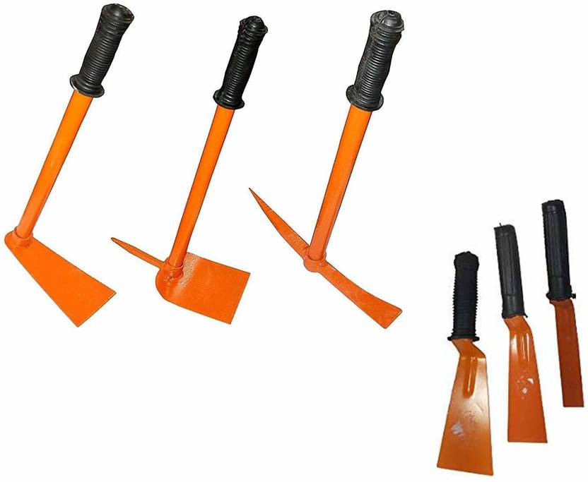 SYCAMORE Garden Hoe, Garden Tiller, Garden Hand Hoe prong and Khurpi ...