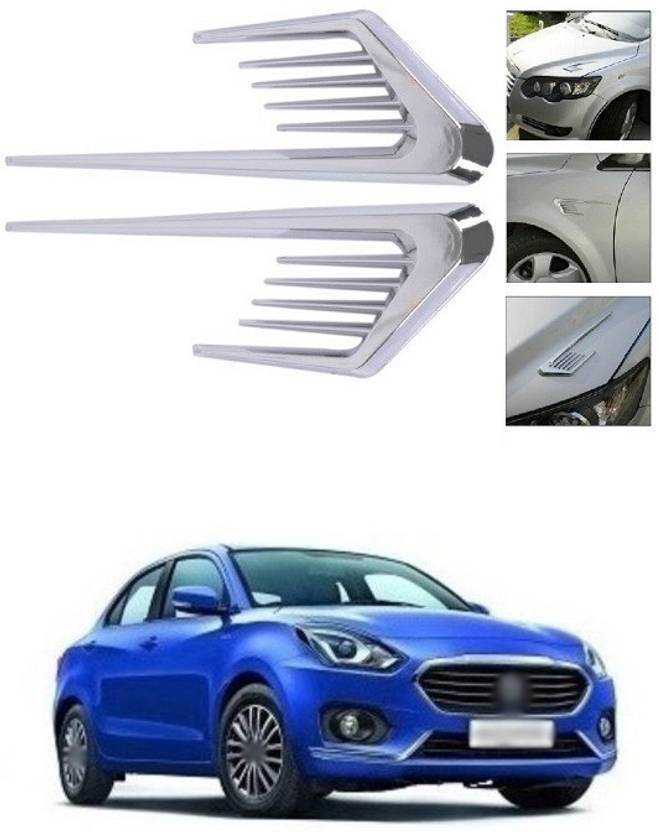 PROEDITION Air Flow Car Fender Side Duct Sporty Racing Fender Look Vent ...