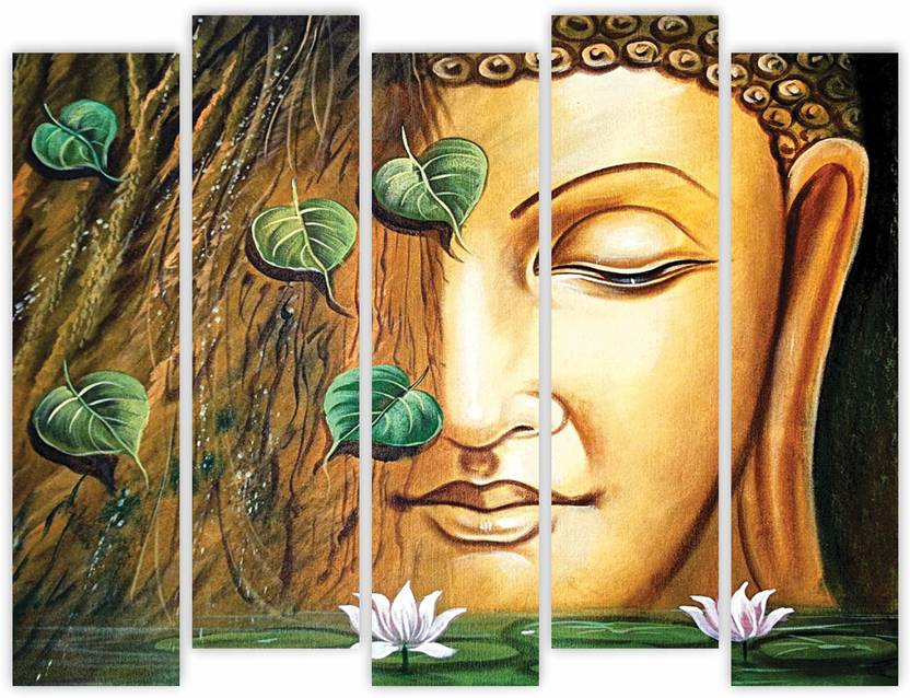 All Your Design Multiple Frames Split Art Texture MDF Wall Paintings ...