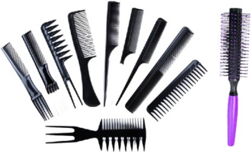 ME Beauty 10Pcs/Set Professional Hair Comb Salon Barber Styling Comb ...