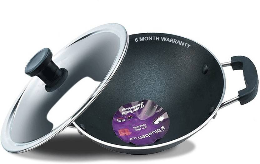 BlueBerry's Nonstick Appachatty/Appachatti Appam Pot Pan with Stainless ...