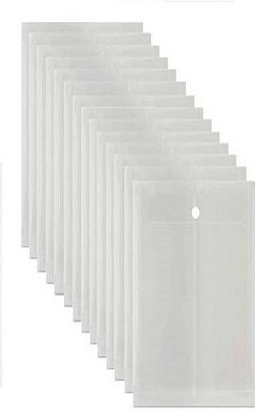 Flipkart.com | Xcel Plastic Envelope Holder Storage Case Report Top ...