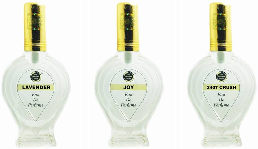 Buy The perfume Store LAVENDER JOY 2407 CRUSH Regular Pack of 3 Eau de ...