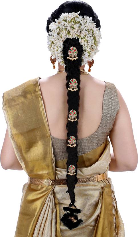 krelin Southern Bling Hair Jewelry Choti Jadai Billai Indian Hair pin ...