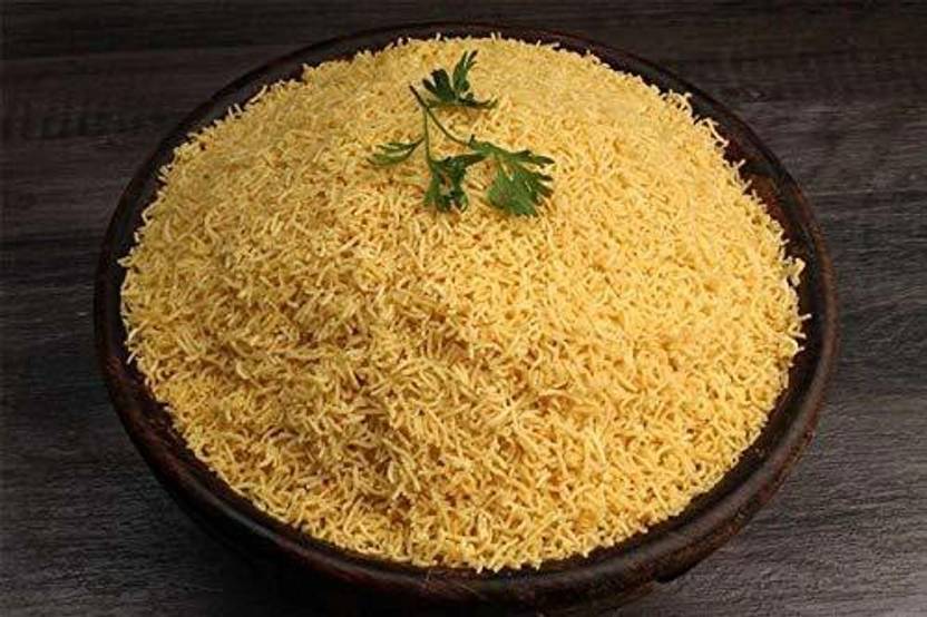 GO HUNGRY Nylon Sev Namkeen for Bhel, Chaat and Sevpuri (Non Spicy ...