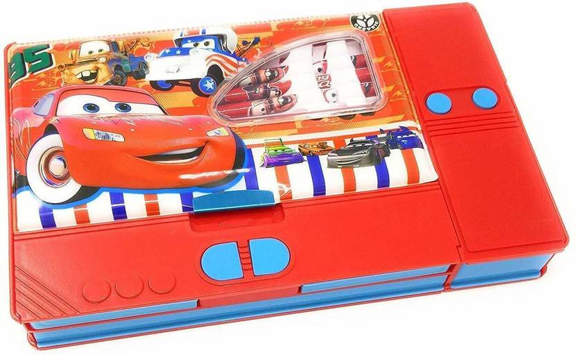 Flipkart.com | Happysome Cars Big size Jumbo Art Plastic Pencil Box