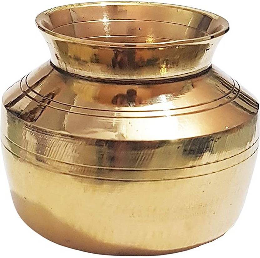 Flipkart.com | JAI MATA DI Pure Copper Pot,Copper GHADA,Copper Matka in ...