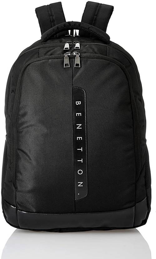 United Colors of Benetton 19 L Black Laptop Backpack 19.734 L Laptop ...