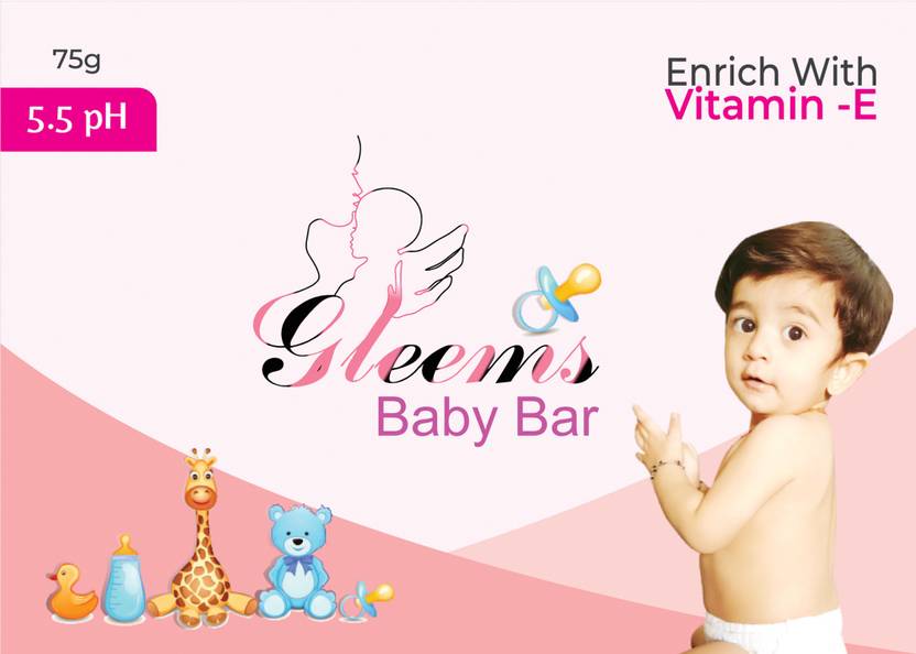Gleems Syndet Bar Baby Soap Pack of 4 - Price in India, Buy Gleems ...