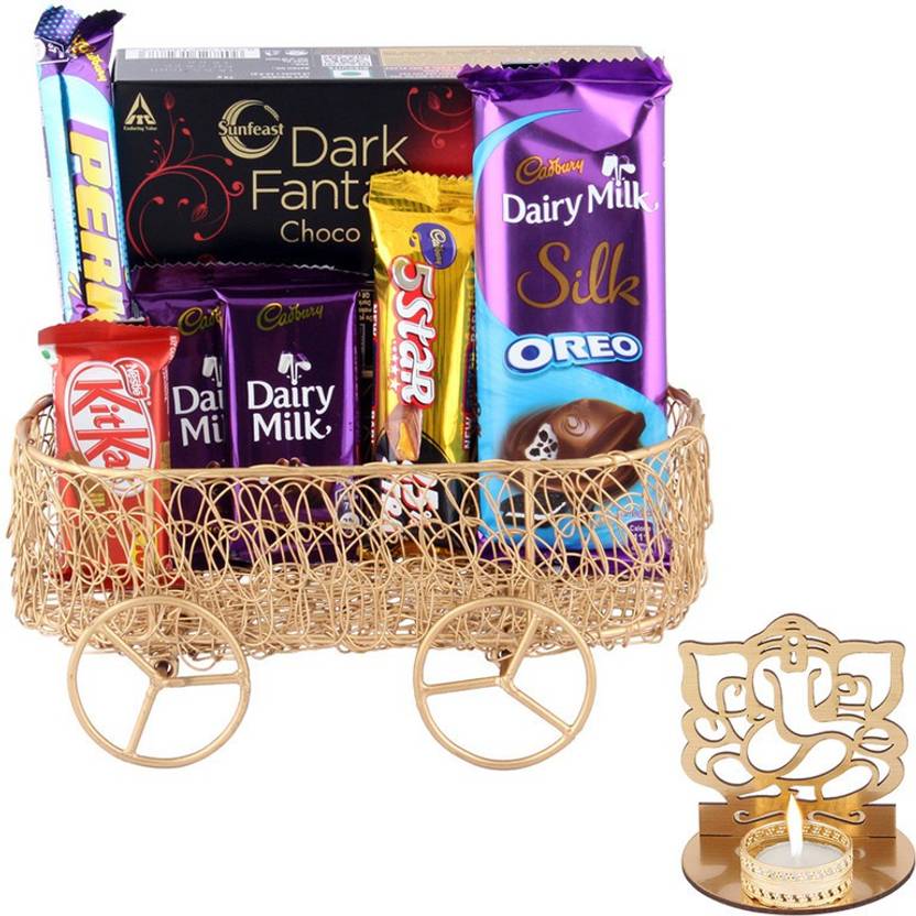 SurpriseForU Dairy Milk Chocolate Gift Hamper Pack With Dark Fantasy ...