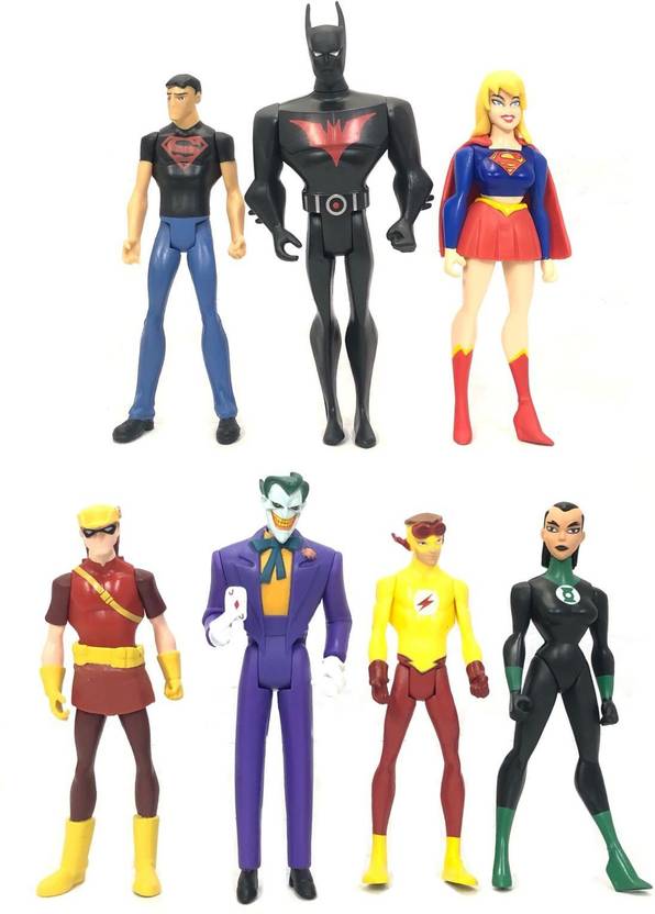 Mubco DC Comic Young Justice Mini Model Super Hero Action Figures ...