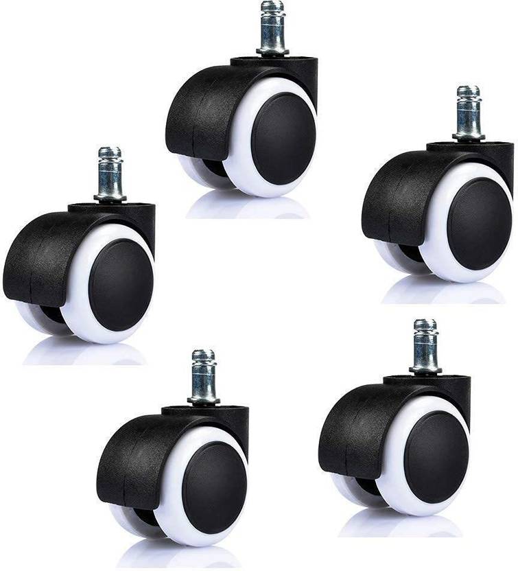 Wonder Work Office Chair Wheel Heavy Duty Castor Pin Type Revolving ...