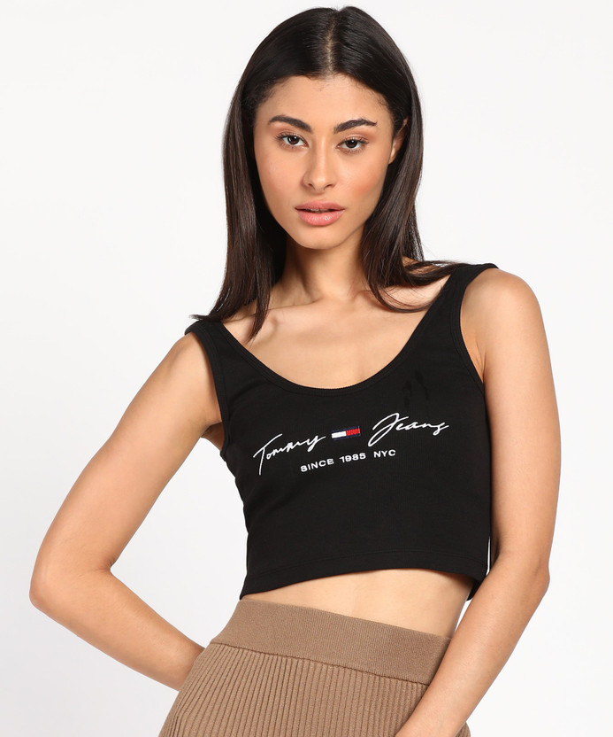 Exclusive Web Offer Shop Now glitter-detail plunge neck top Tops Dolce & Gabbanawomens Tops High ...