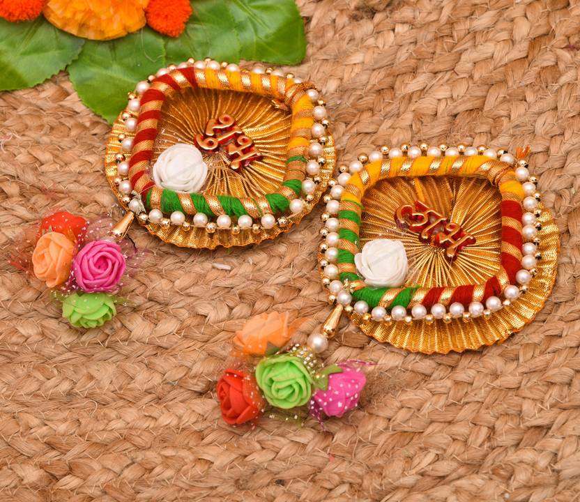 WINGS MART Toran Shubh Labh Multicolor Hanging Toran Door Bandarwal ...