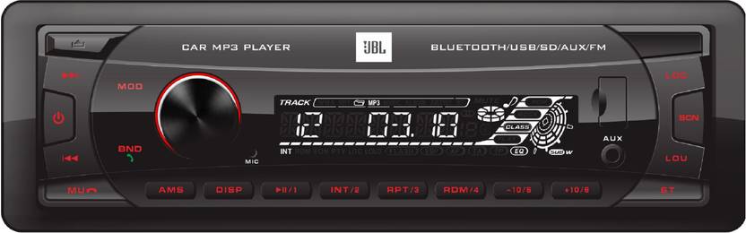 JBL Celebrity 100 - Car MP3 player - 50 Watts X 4 - USB, AUX, 18 FM/AM, Bluetooth, SD Card ...