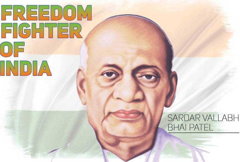 Freedom Fighter Of India|Sardar Vallab Bhai Patel|Poster For Decoration ...