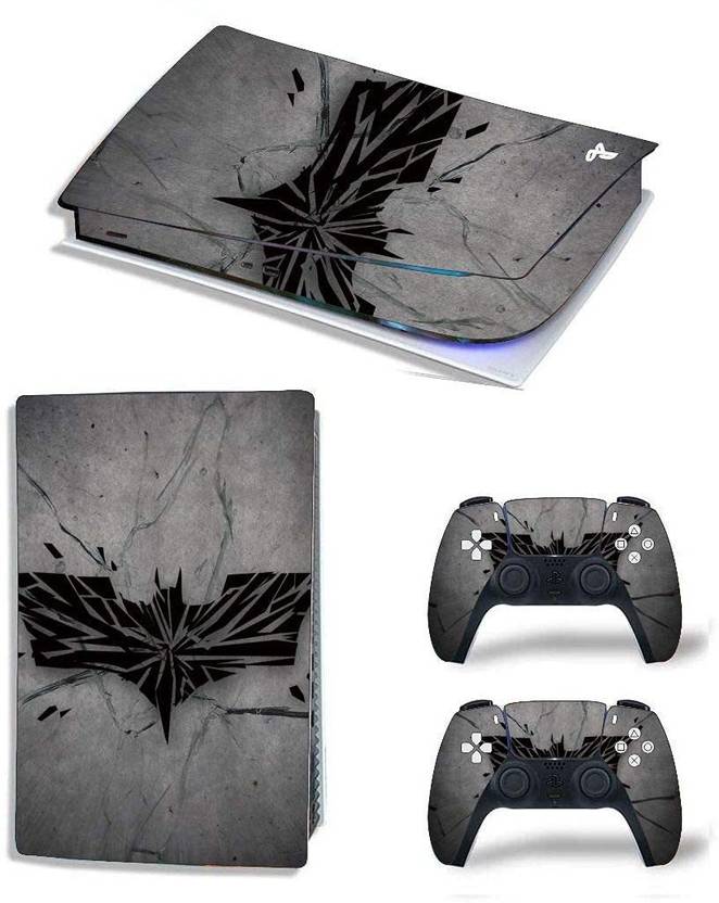 Skinny PS5 Skin Batman Grey Logo for PlayStation 5 Disc Edition 1x ...