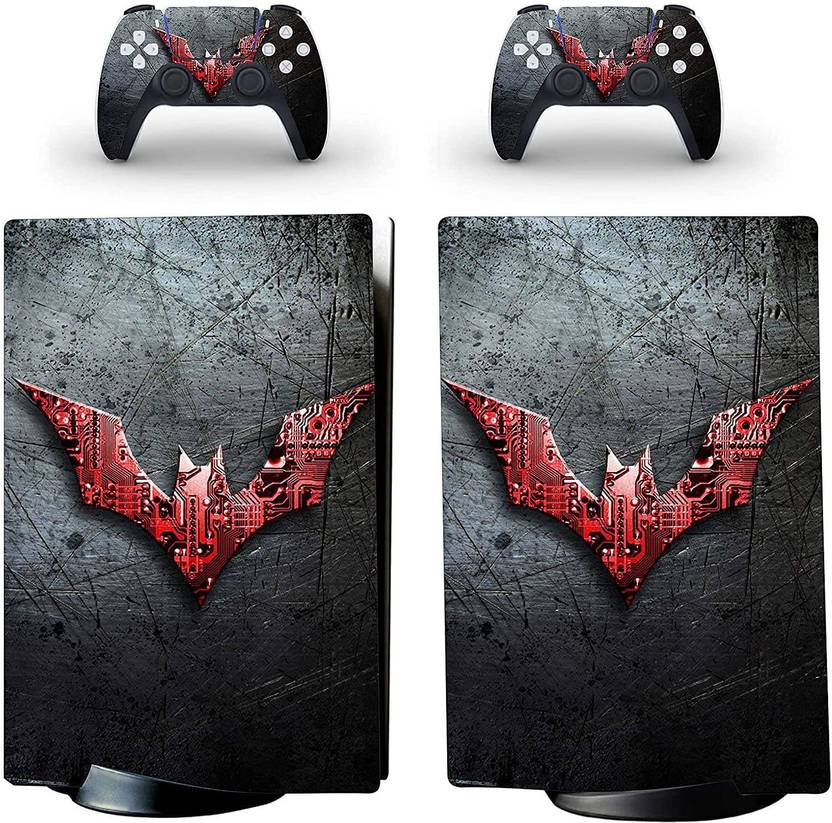 Skinny PS5 Skin Batman Red Logo for PlayStation 5 Disc Edition 1x ...