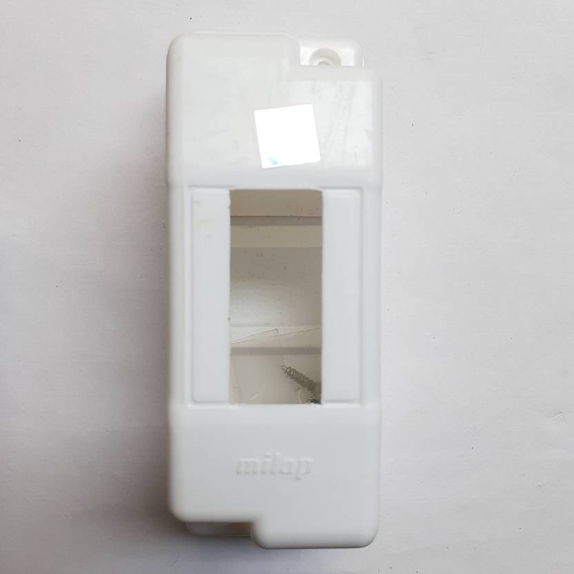 MILAP 1/2 WAY ELECTRICAL DISTRIBUTION / MCB BOX PVC -MATERIAL | SINGLE ...