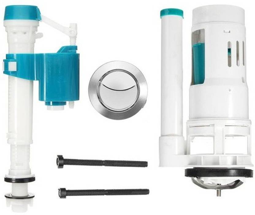 KEMBERY Dual Flush Syphon Set - 8.26-inch Flush, 6-10"Fill Valve, Dual ...