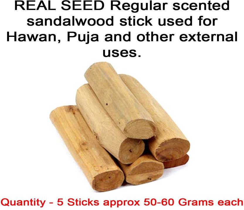 Real Seed Original Sandalwood (Chandan) Stick Superior Quality 1 Piece ...