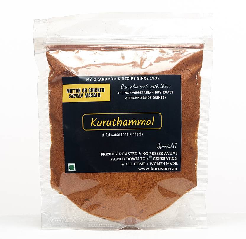 Kuruthammal Sun-dried MUTTON & CHICKEN CHUKKA MASALA Price in India ...