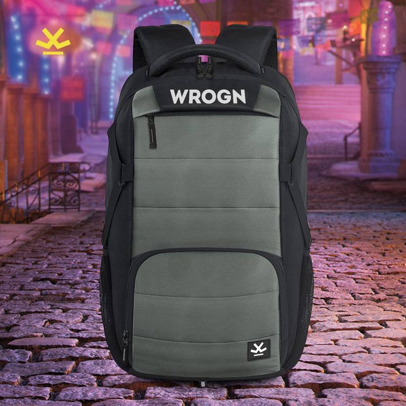 WROGN RADOME unisex backpack with rain cover and reflective strip 35 L ...
