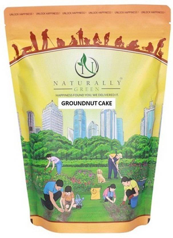 Naturally Green Groundnut Cake Fertilizer,1kg-100% Natural & Organic ...