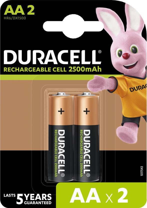 DURACELL Rechargeable AA 2500mAh Battery - DURACELL : Flipkart.com