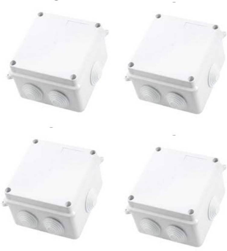 CAMERA MAN Waterproof PVC Square Junction Box for CCTV Cameras IP65 ...