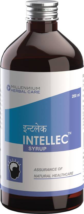 INTELLEC Syrup | Ayurvedic Herbal Remedy For Better Memory, Focus ...